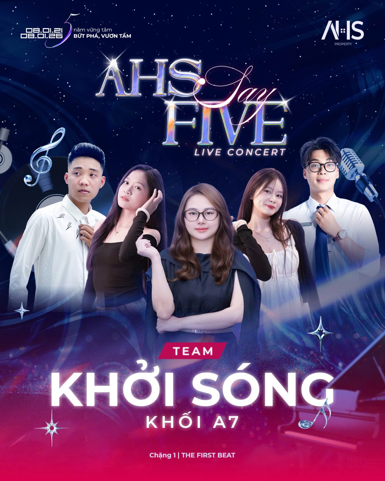 CONCERT “AHS SAY FIVE” - ĐÊM NHẠC KHÉP LẠI NĂM KỶ NIỆM RỰC RỠ CỦA AHS ...