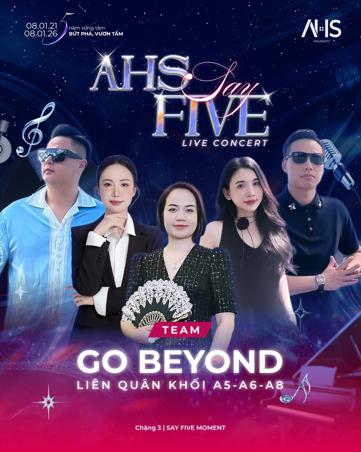 CONCERT “AHS SAY FIVE” - ĐÊM NHẠC KHÉP LẠI NĂM KỶ NIỆM RỰC RỠ CỦA AHS ...